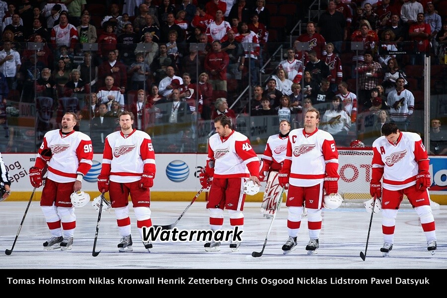 Pavel Datsyuk And Henrik Zetterberg