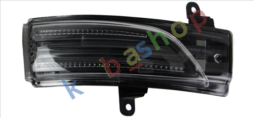 LEFT EXTERIOR MIRROR LEFT SIDE MIRROR INDICATOR LAMP L BLACK LED FITS ...