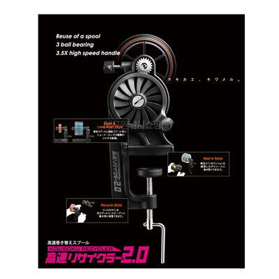 High Speed Fishing Reel Line Winder Spool Spooling Spooler Braided PE ...