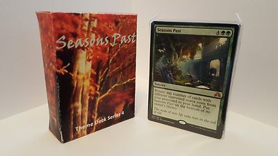MTG Modern & Theme Decks -Black Green Seasons Past Magic the Gathering ...