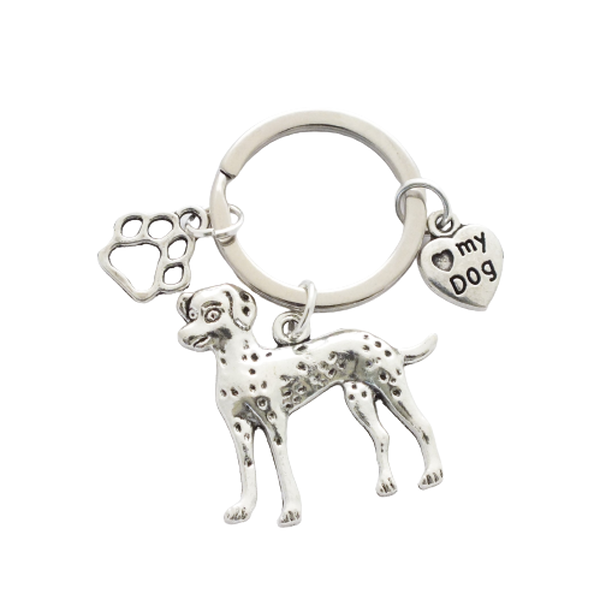 Dalmatian - Love my Dog Key Ring | eBay UK