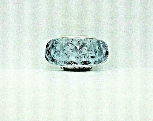 Authentic Pandora #798875C00 Wavy Lavender Murano Glass Charm | eBay