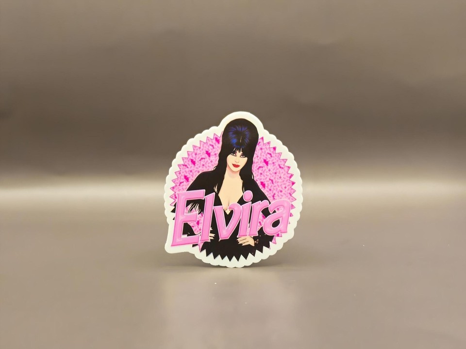 Elvira Mistress Of The Dark Inspired Stickers Horror Halloween Spooky ...