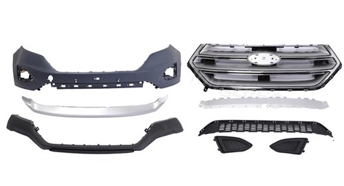 Fits 15-18 Ford Ford Edge Front Bumper Cover Assembly w/ Grille NOT ...