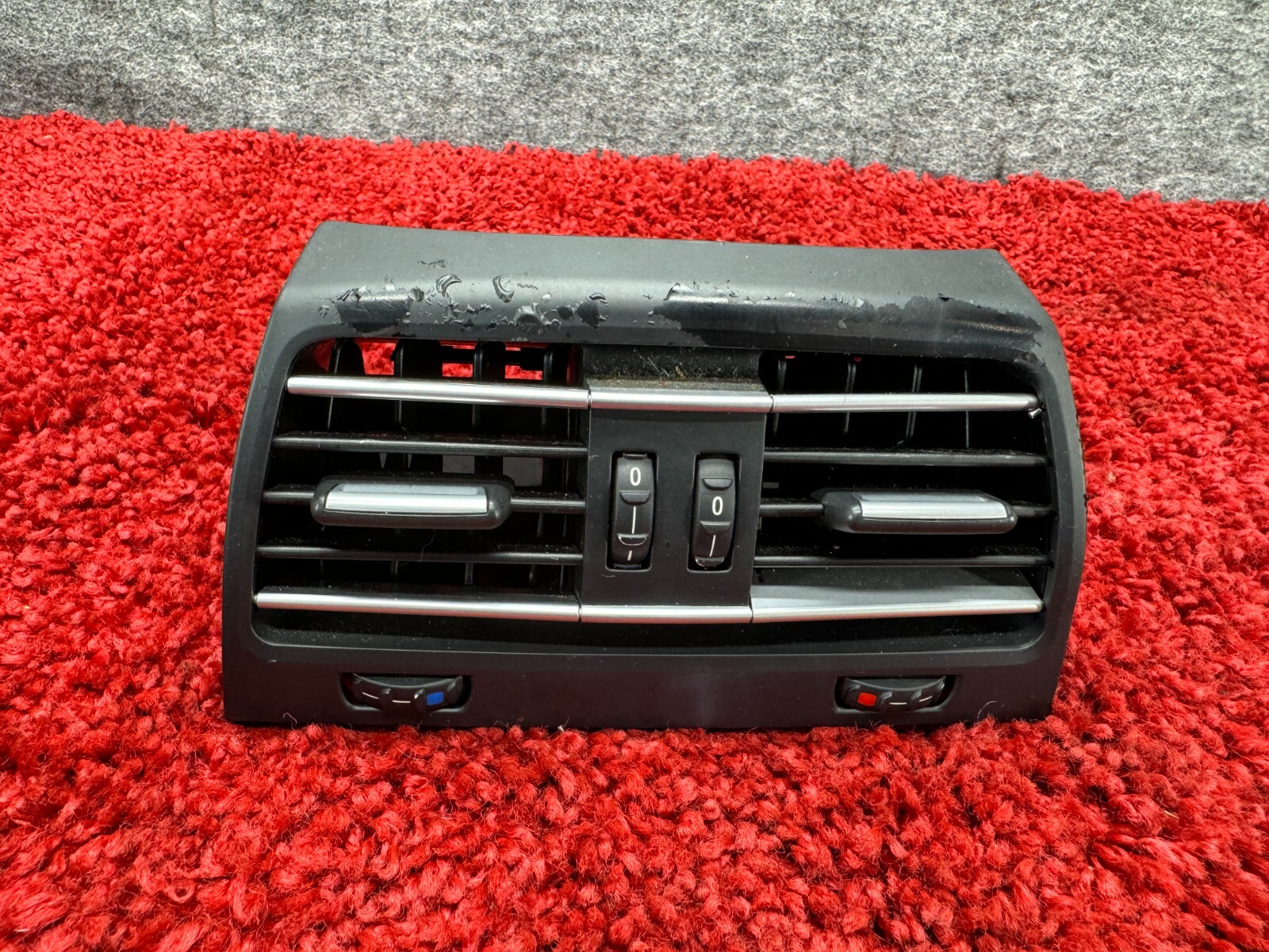 BMW 2009-2015 F01 F02 F04 Rear Center Air Cooling Heat Vent Ventilator ...