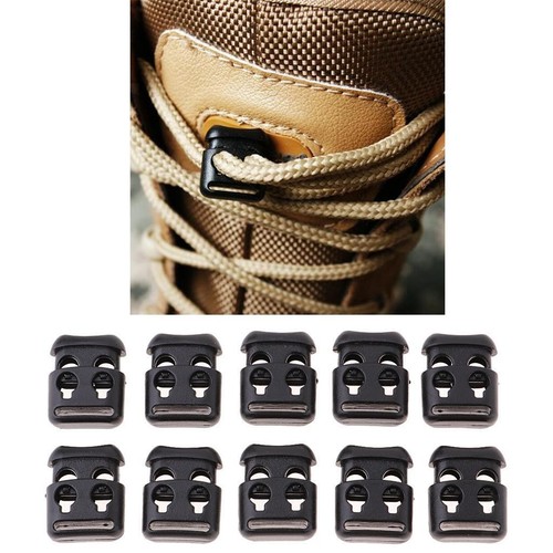 20PCS Durable Rope Locks Cord Drawstring Toggle Stopper | eBay