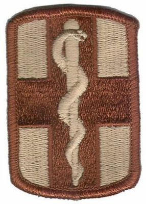 US ARMY 1ST MEDICAL BRIGADE PATCH - DESERT | eBay