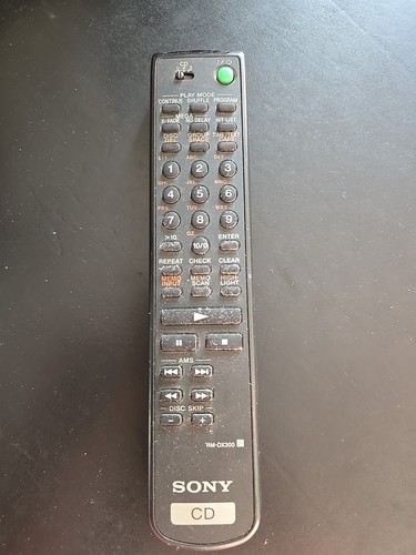 Genuine Original SONY RM-DX300 OEM Remote Control CDP-CX300 CDP-CX335 ...