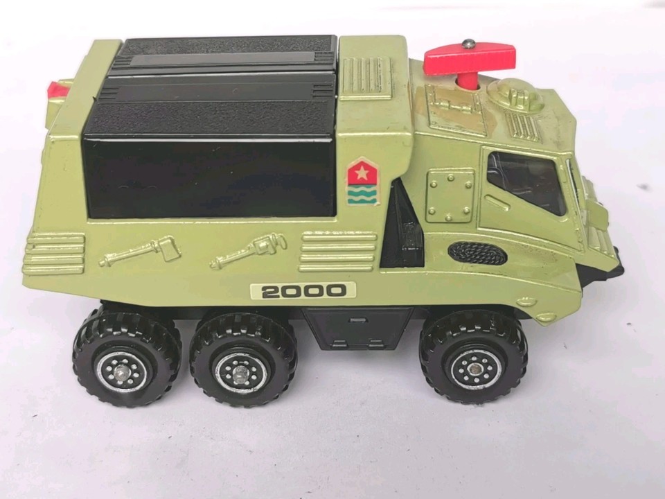Matchbox Battle Kings K-111 Missile Launcher 1975 Green Amy Vehicle ...