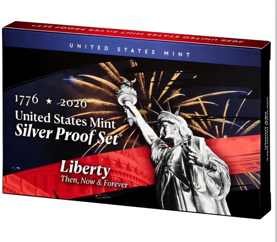 2026 S SEMIQUINCENTENIAL Quarters Silver Proof Set No Box or COA,*PRE ...