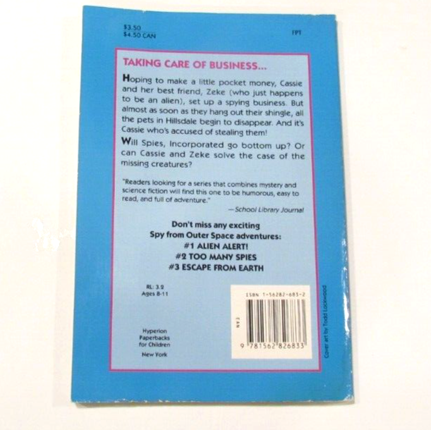 The Spy From Outer Space Spies, Incorporated Paperback Book by Debra ...