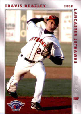 2008 Lancaster Jethawks Grandstand #3 Travis Beazley Beaverdam Virginia ...