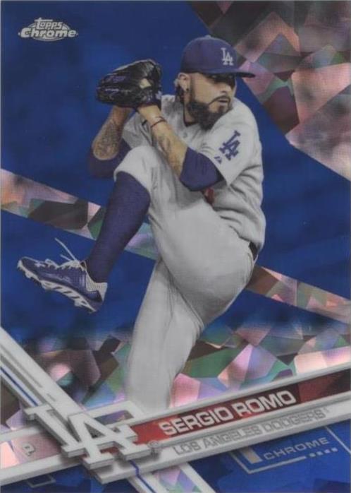 2017 Topps Chrome Sapphire Edition - Sergio Romo #423 /250 for sale ...