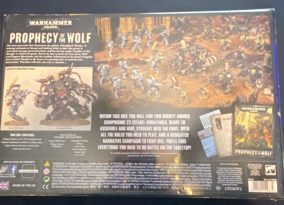 Warhammer 40k: GW - Prophecy of The Wolf Boxed Set - *NEW SEALED ...