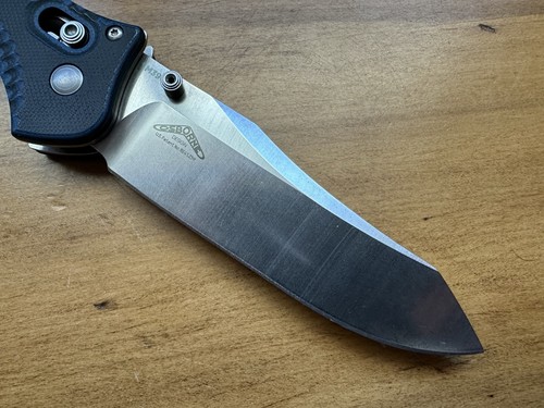 RARE Benchmade 810-1401 CONTEGO Kniveworks Exclusive M390/G10 Black ...