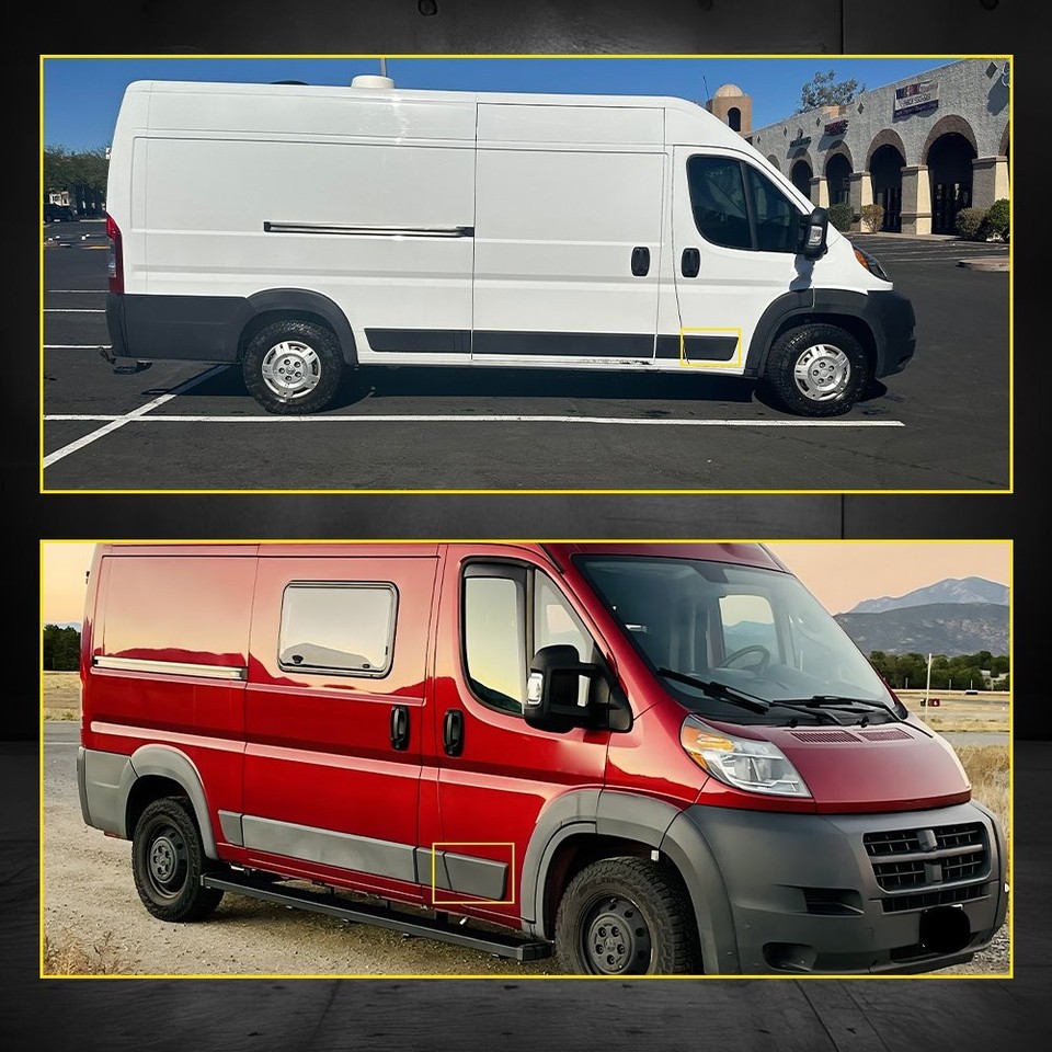 Front Right Door Trim Molding Fit 2014-2018 Ram ProMaster 1500/2500 ...