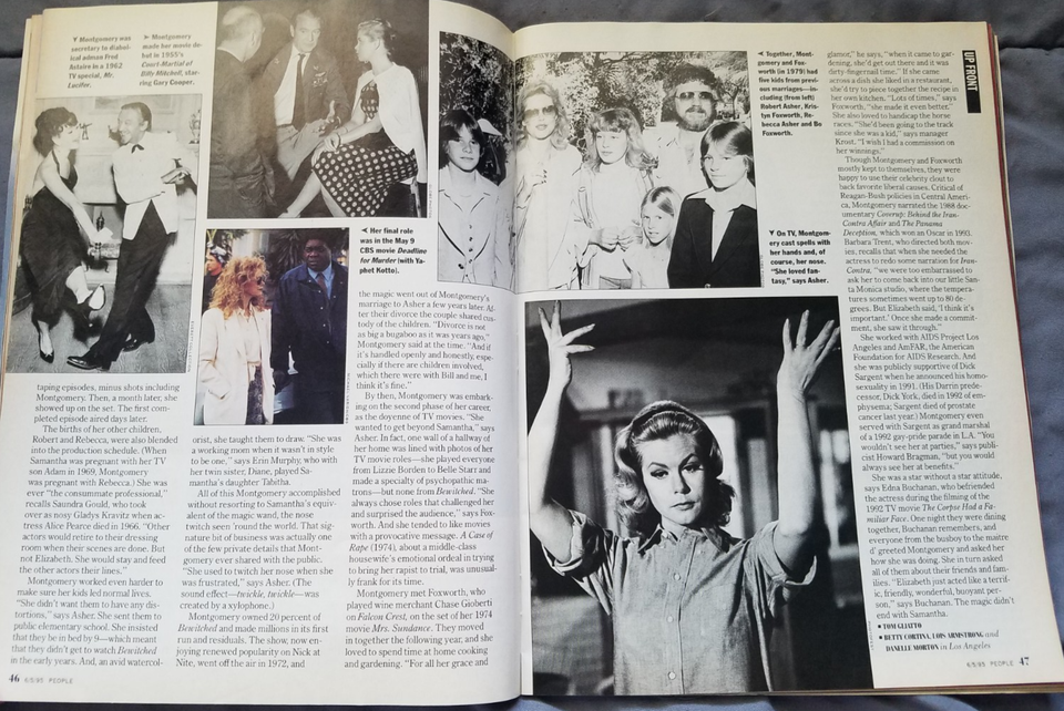 KEANU REEVES - People Magazine - June 5 1995 - Bewitched - Elizabeth ...