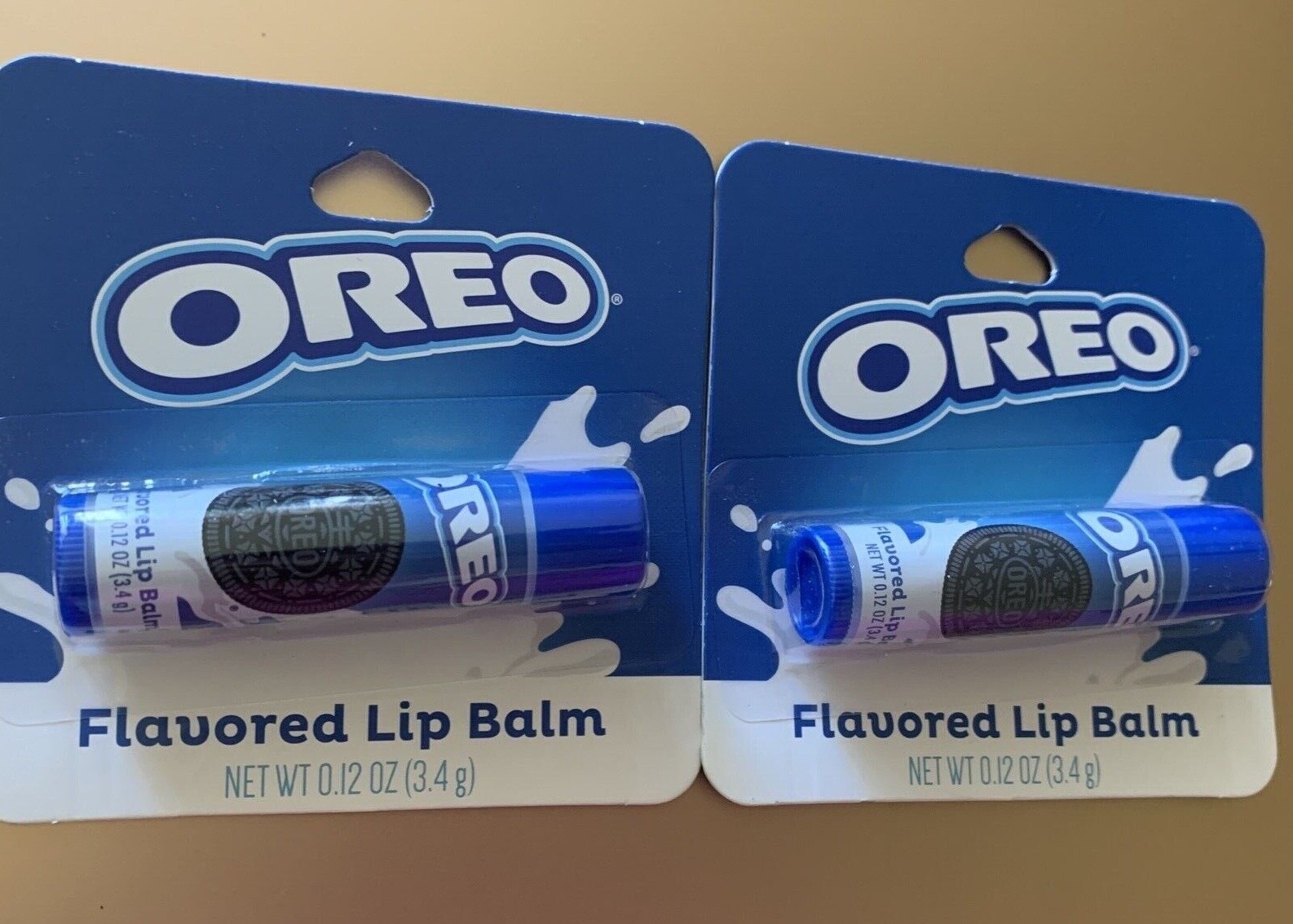 Oreo Flavored Lip Balm Lot of 2 NEW & Carded | eBay