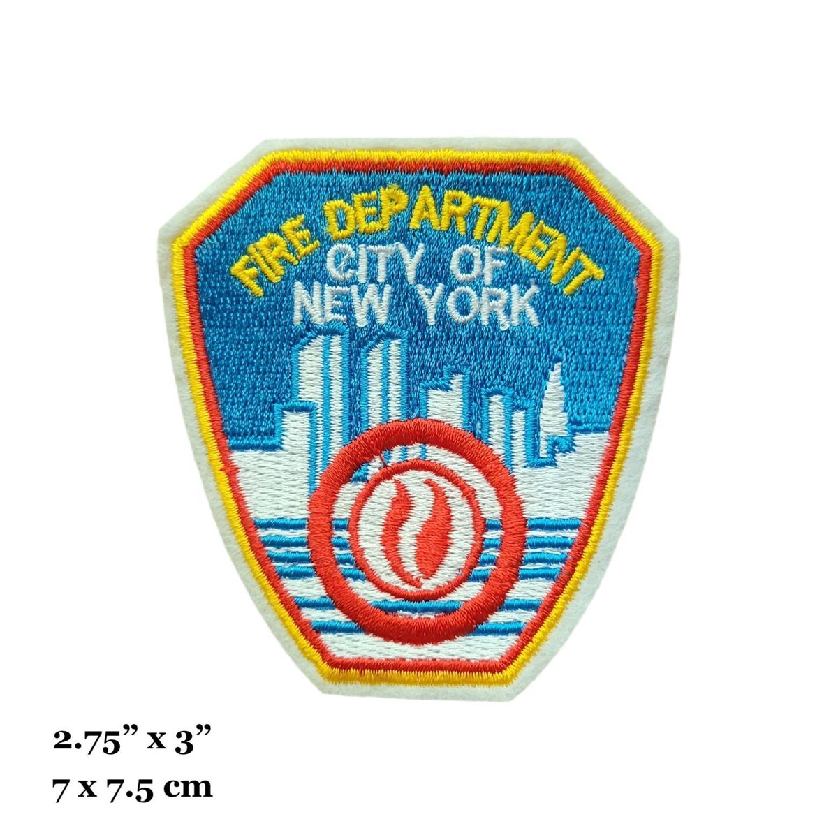 New York Fire Department Logo Pin On FIRE PATCHES