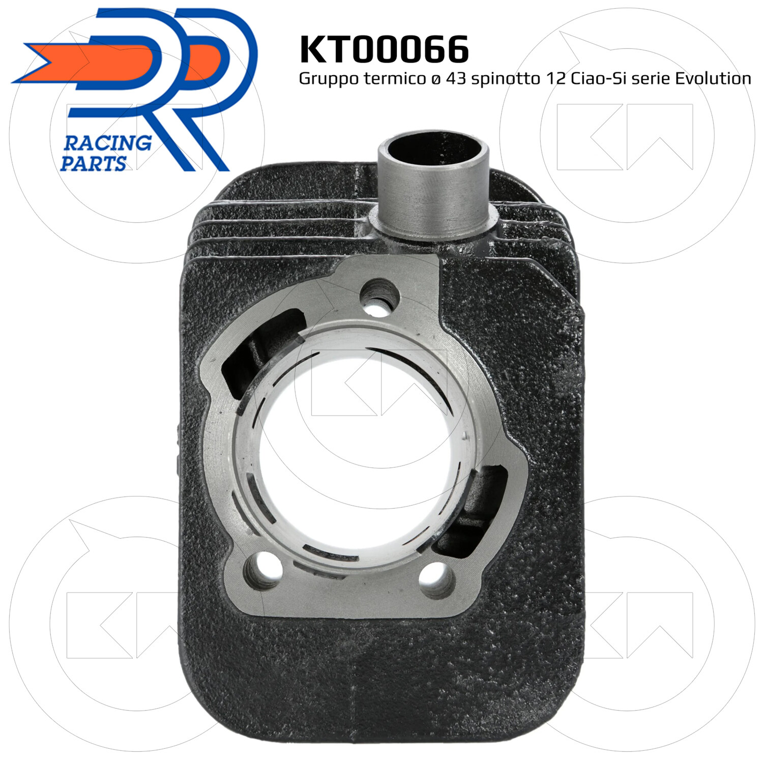 KT00066 KIT CILINDRO DR D.43 SP.12 MODIFICA 65cc PIAGGIO CIAO SI BRAVO ...