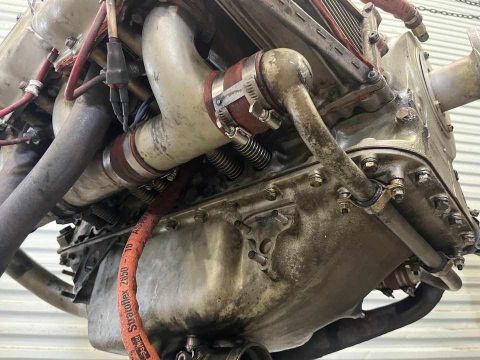 Continental IO-470-N 1323 SMOH Engine W/Accessories Seen 260 H.P. Beech ...