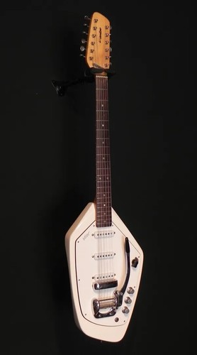 Rare 60s 12 Strings VOX Teardrop Phantom XII Shaped Body White Electric ...