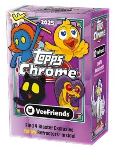 2025 TOPPS CHROME VEE FRIENDS VALUE/BLASTER BOX Rare GaryVee Brand New ...