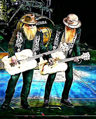 ZZ Top 11"x14" Limited Edition Art Print | eBay