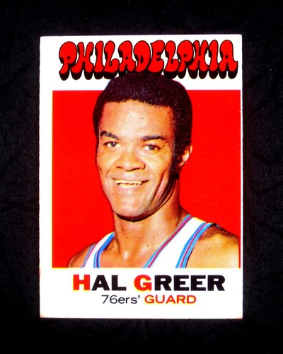 1971 TOPPS SET BREAK Hal Greer #60 Philadelphia 76ers VG-EX | eBay