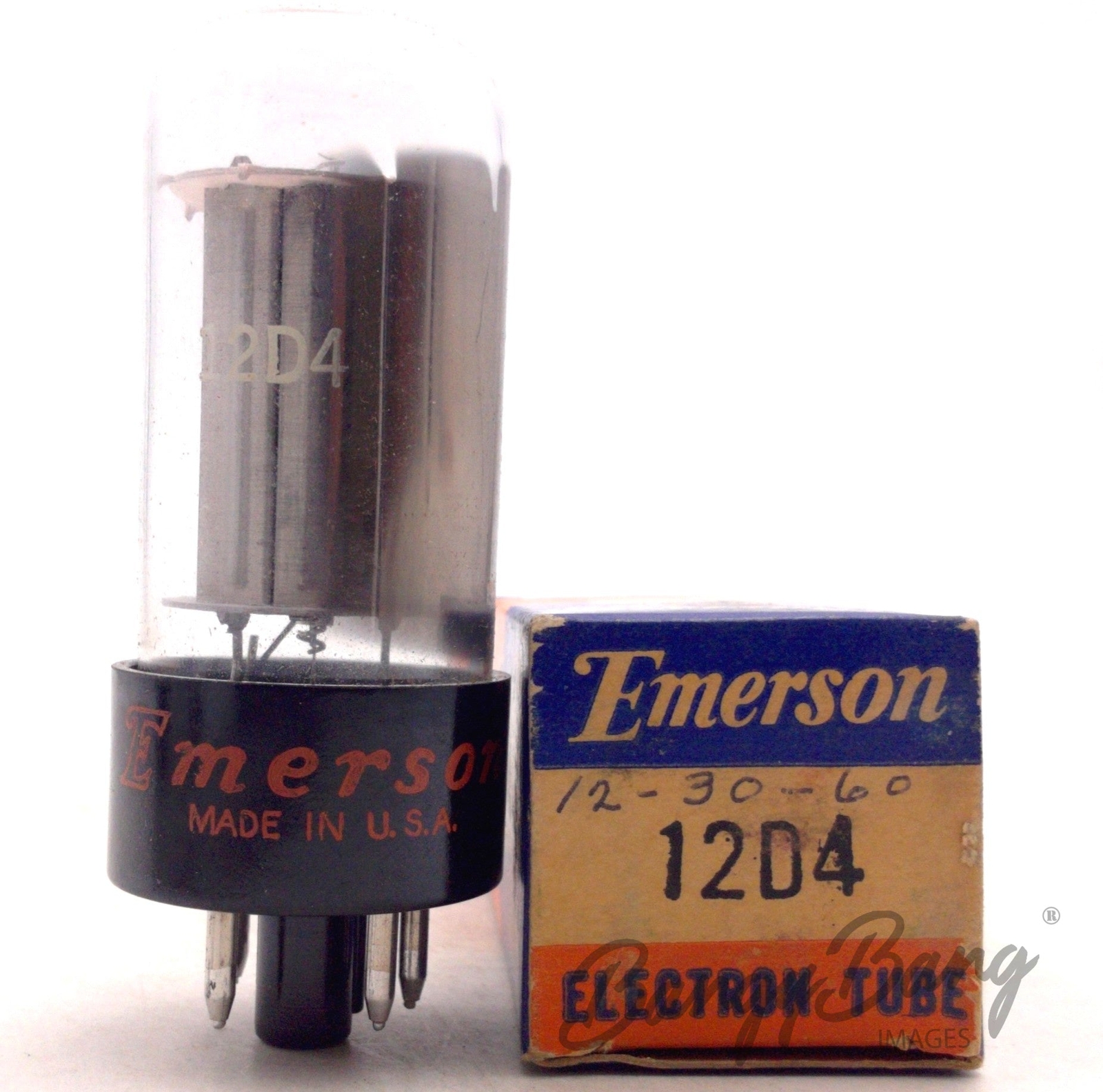 Emerson 12D4 Damper Flyback Diode TV Audio Vacuum Tube Valve- Bangybang ...