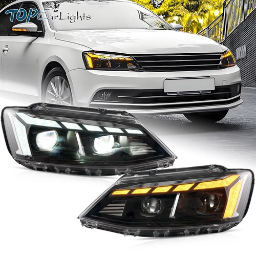 VLAND LED Headlights For VW Jetta MK6 Sagitar 2012-2018 W/Start-up ...