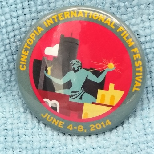 Detroit Michigan Cinetopia Film Festival Pin Button Pinback 2014 | eBay