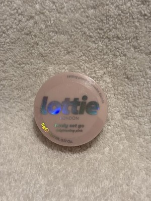 New Lottie London Ready Set Go Setting Powder Brightening Pink | eBay