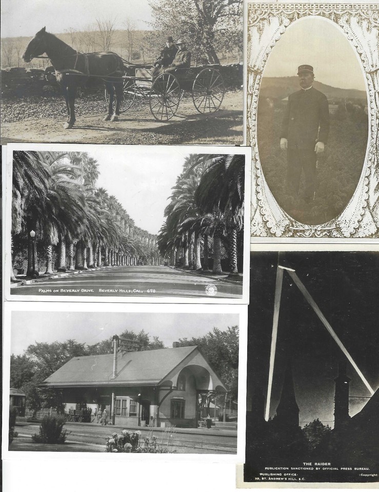VINTAGE REAL PHOTO POSTCARD LOT, 46 POSTCARDS, MIX OF POSTED AND NOT ...