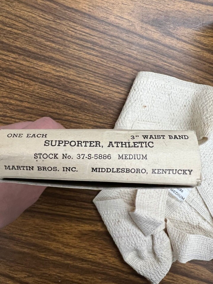 Martin Bros. Inc Rare Military Men Jockstrap Vintage 1940’s WWII Size ...