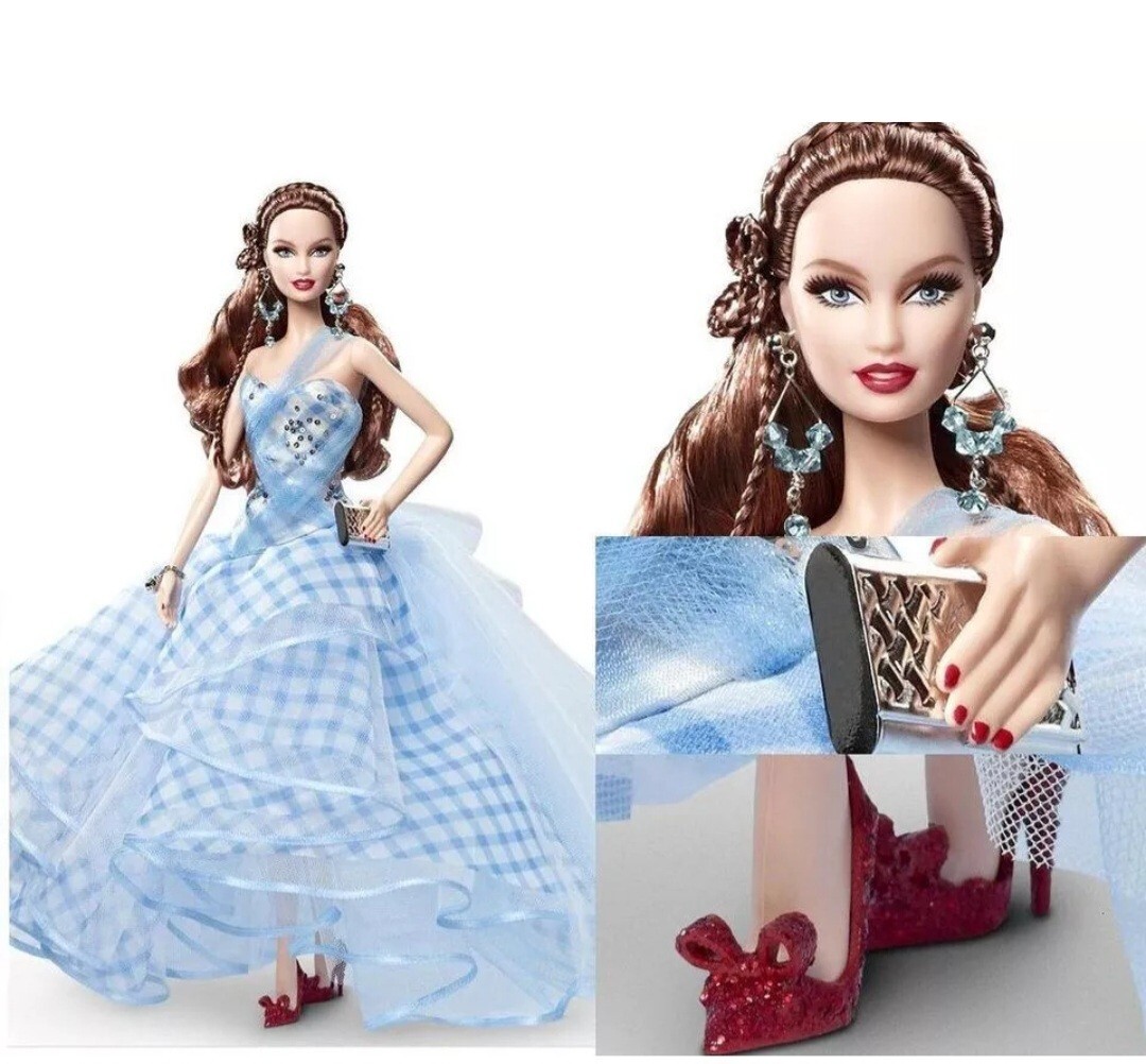 The Wizard of Oz Dorothy Barbie Doll 2013 Gold Label Mattel Y3355 NRFB ...