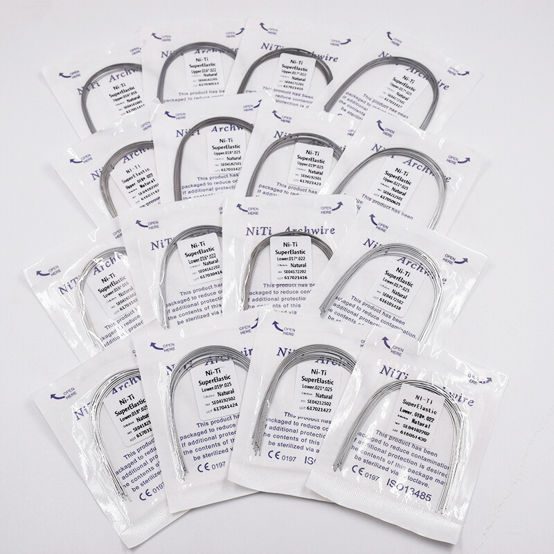 Dental Orthodontic NIti Super Elastic Rectangular Arch Wire Ovoid ...