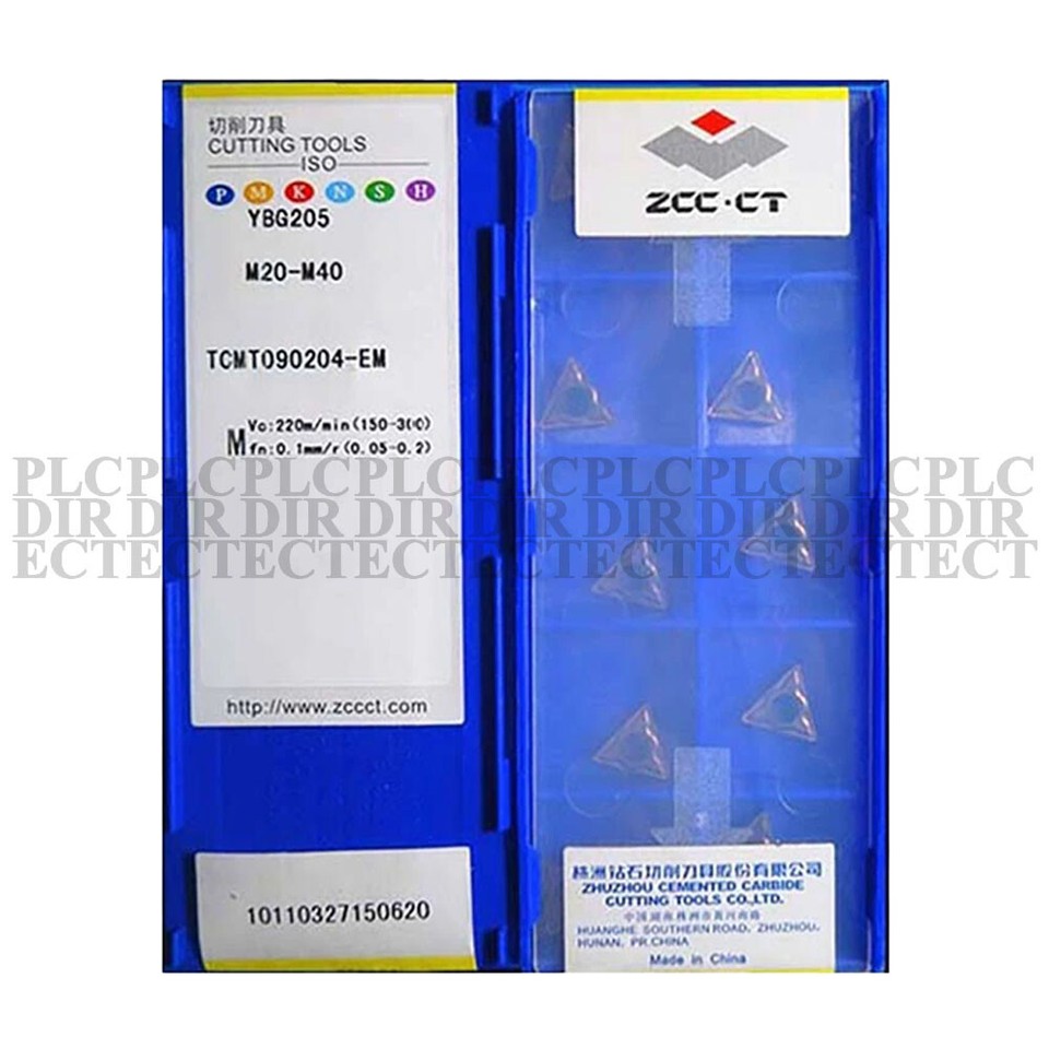 10PCS/NEW ZCCCT TCMT090204-EM YBG205 CNC Blade | eBay
