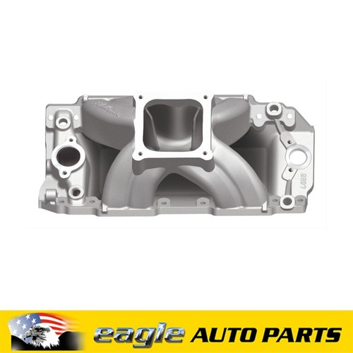 Edelbrock Super Victor II Intake Manifold Single Plane Chevy, 454, 632 ...