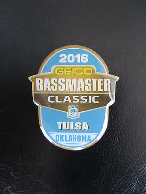 2016 Bassmaster Classic Pin - Tulsa, Oklahoma | eBay