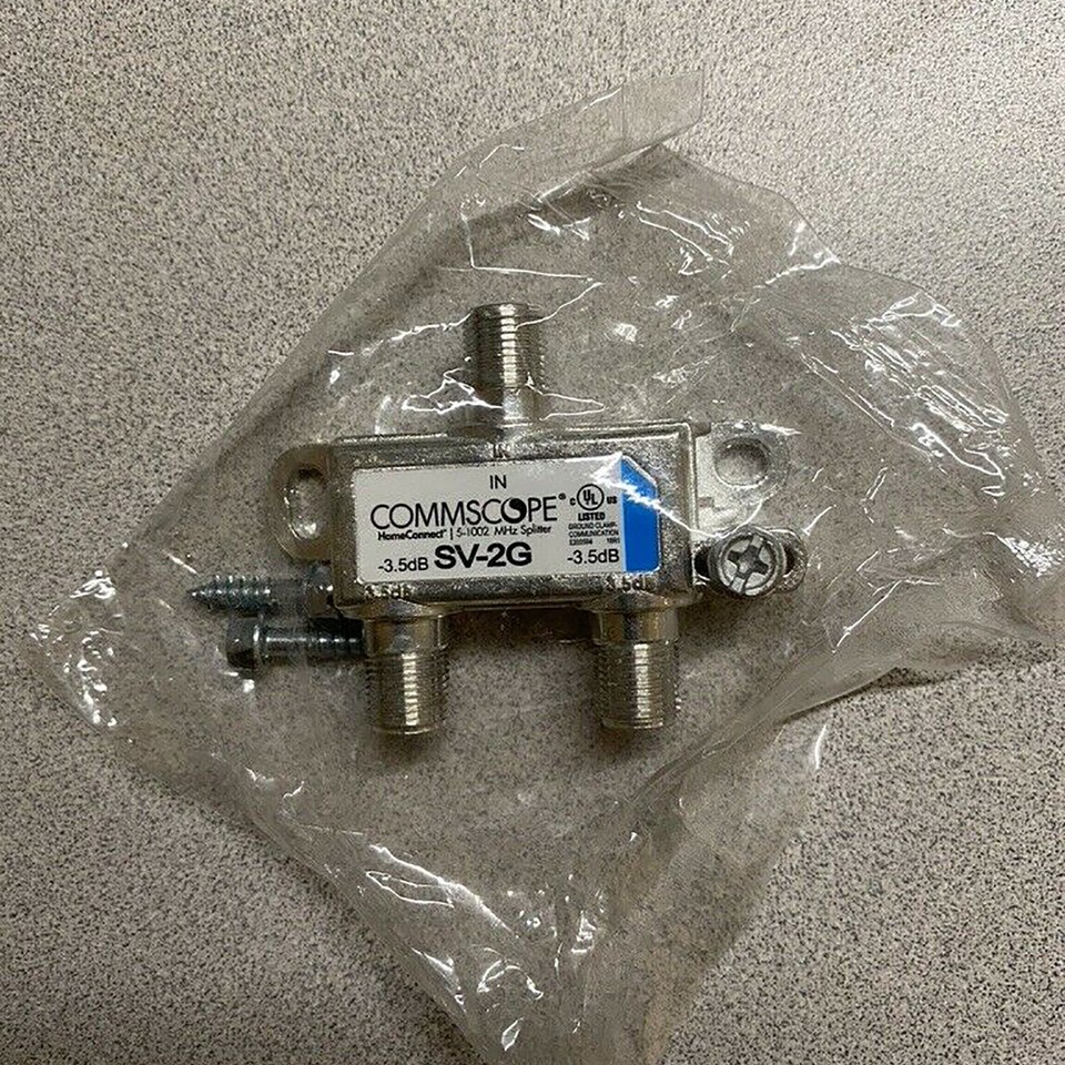 Commscope SV-2G 2-way Coaxial Splitter 5-1000mhz | eBay