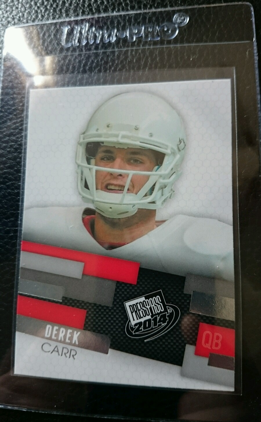 2014 PRESS PASS #10 DEREK CARR ROOKIE CARD RC OAKLAND RAIDERS MINT | eBay