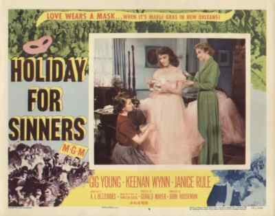 Holiday For Sinners (1952) 11x14 lobby card #4 | eBay