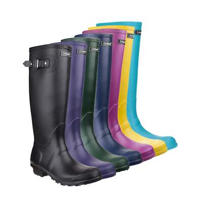 Cotswold Sandringham Ladies Wellington Boots Women Wellies Self-Lined ...