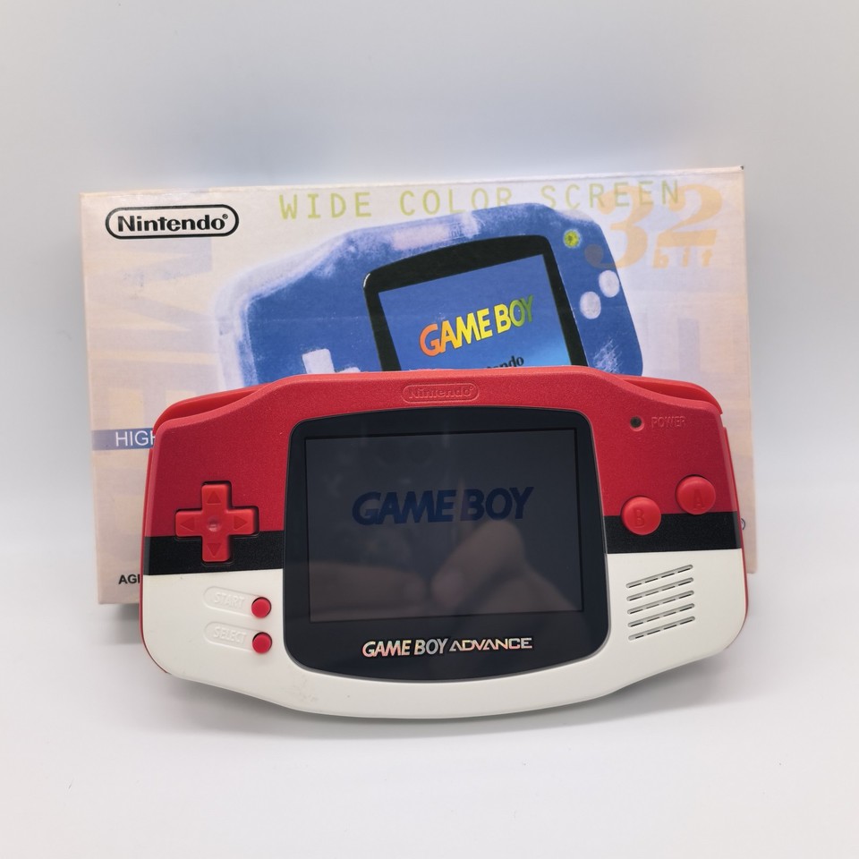 Nintendo Game Boy Advance Console with Backlit Screen IPS V5 Region ...