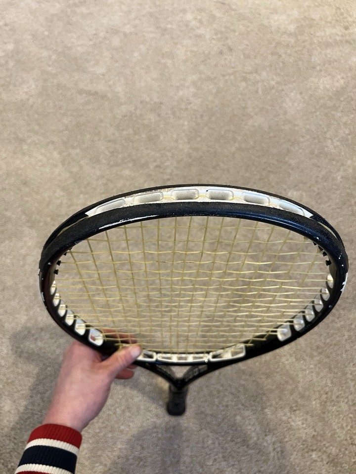 Prince O3 Speed Port White Tennis Racket MidPlus Grip Size (L2) 4 1/4 ...