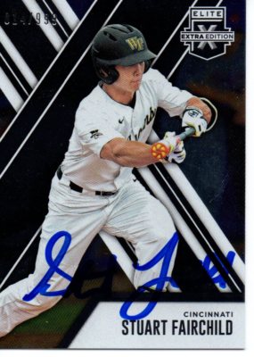 Stuart Fairchild Wake Forest 2017 Panini Elite Signed Card | eBay