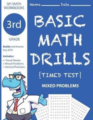 Third Grade Math Workbooks 3rd Grade Basic Math Drills Timed Test ...