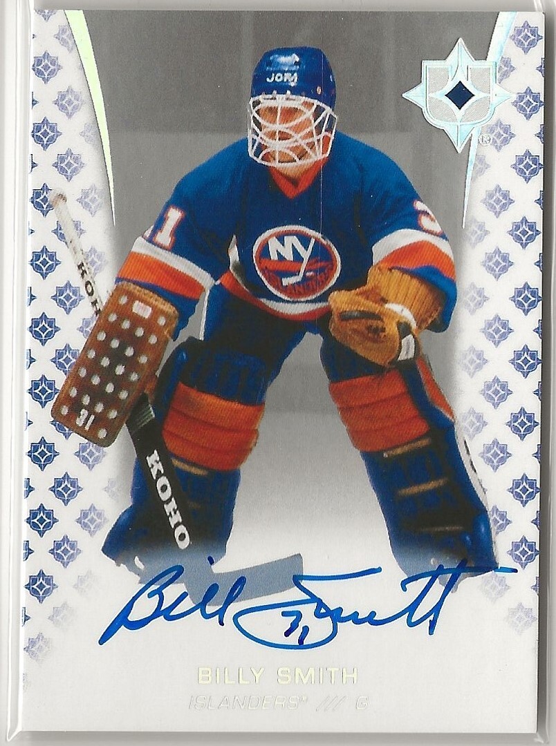 2020-21 Ultimate Collection Autographs #80 Billy Smith New York ...