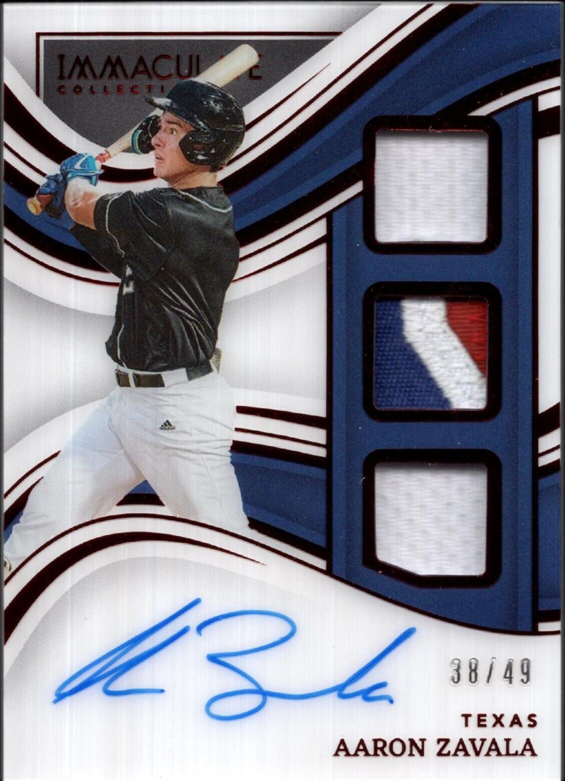 2023 Panini Immaculate Collection - Prospect Triple Memorabilia ...